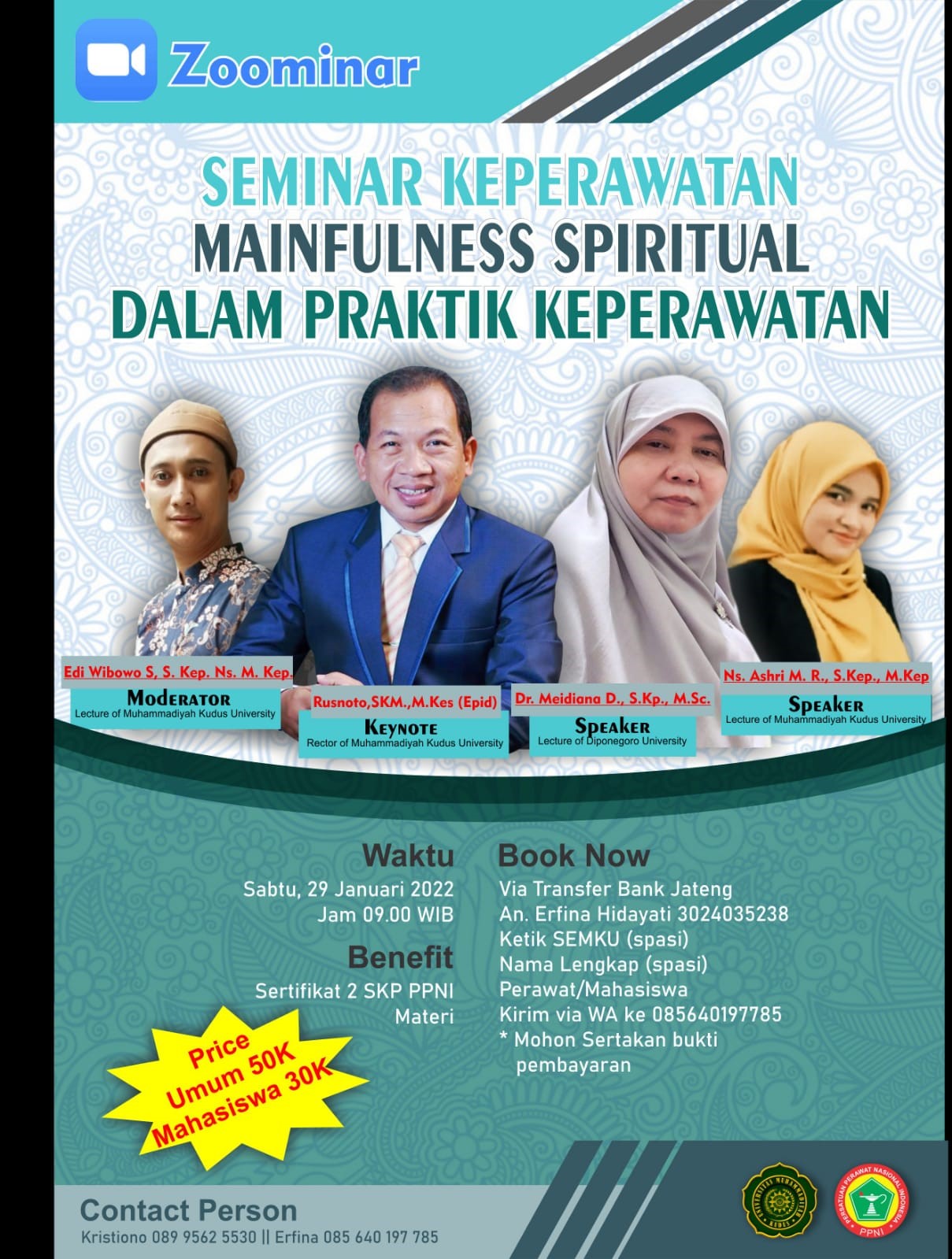 Mimbar Akademik Prodi Keperawatan Gelar Seminar “Mainfulness Spiritual ...